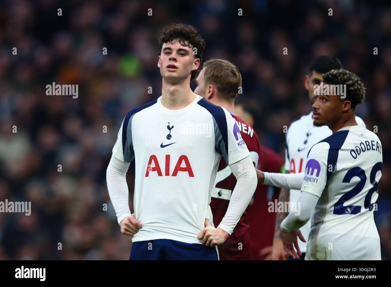 LONDON, UK - 17th Jan 2026: Archie Gray of Tottenham Hotspur during the ...