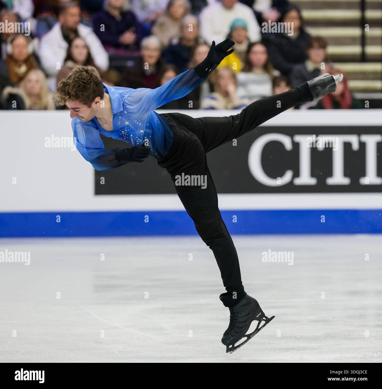 Day Four. 17th Jan, 2026. Matteo Rizzo of Italy competes in the ISU ...