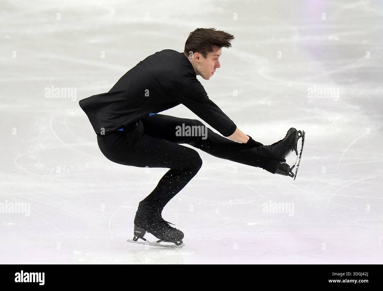 Ukraine’s Kyrylo Marsak during day four of the ISU European Figure ...