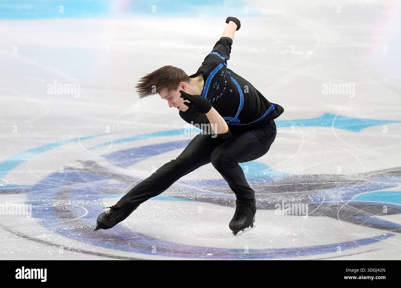 Ukraine’s Kyrylo Marsak during day four of the ISU European Figure ...
