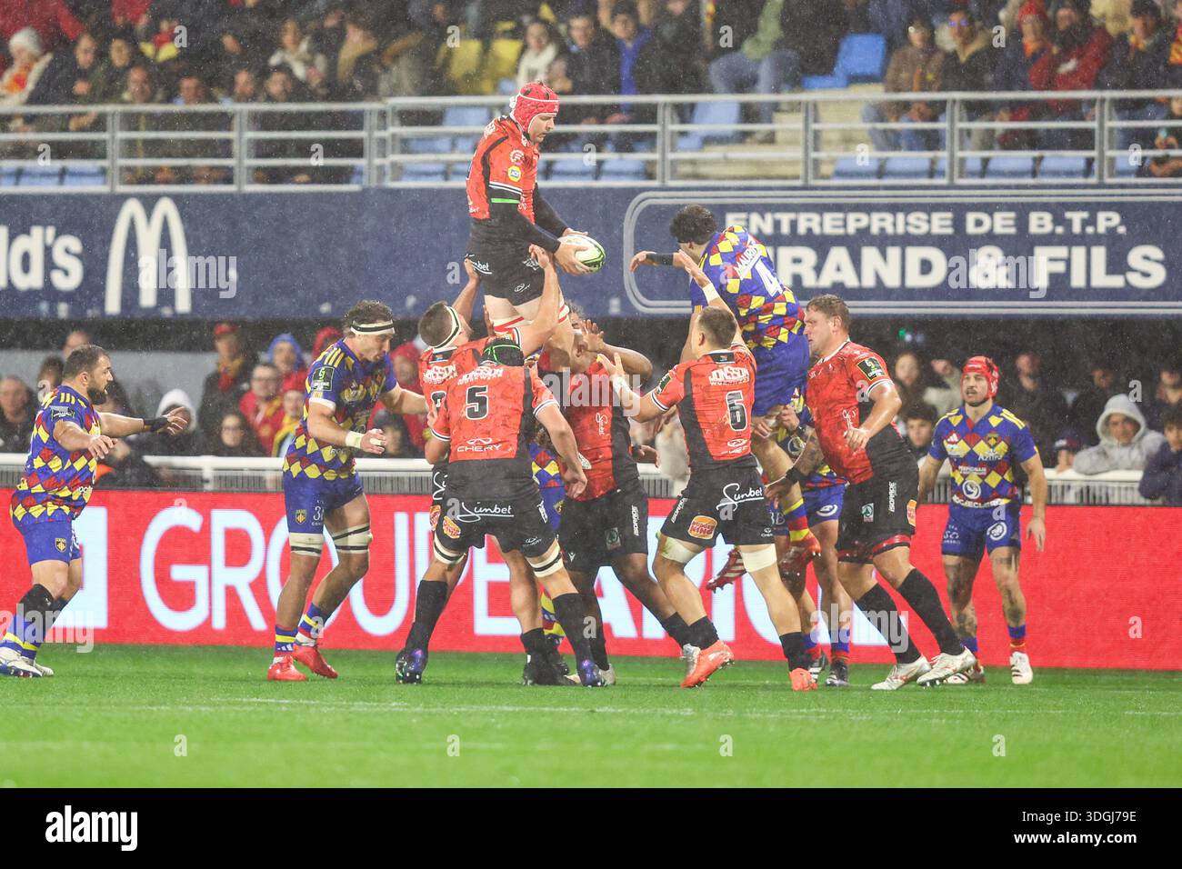 Francke HORN of Lions during the EPCR Challenge Cup match between ...