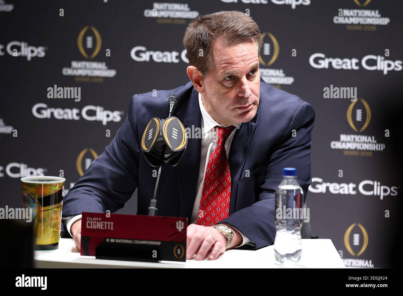 Curt cignetti indiana hi-res stock photography and images - Alamy