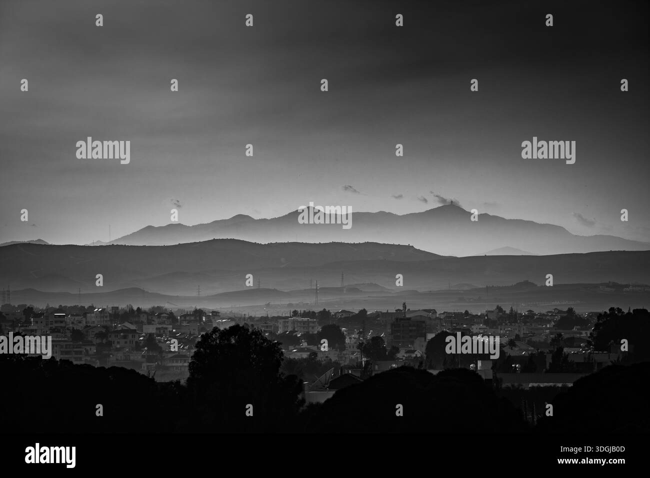 Serene mediterranean travel Black and White Stock Photos & Images - Alamy