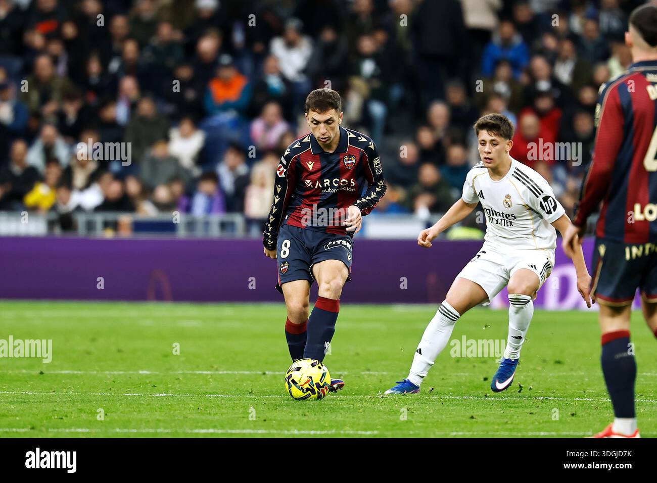 Madrid, Spain. 17th Jan, 2026. Jon Ander Olasagasti (Levante) Football ...