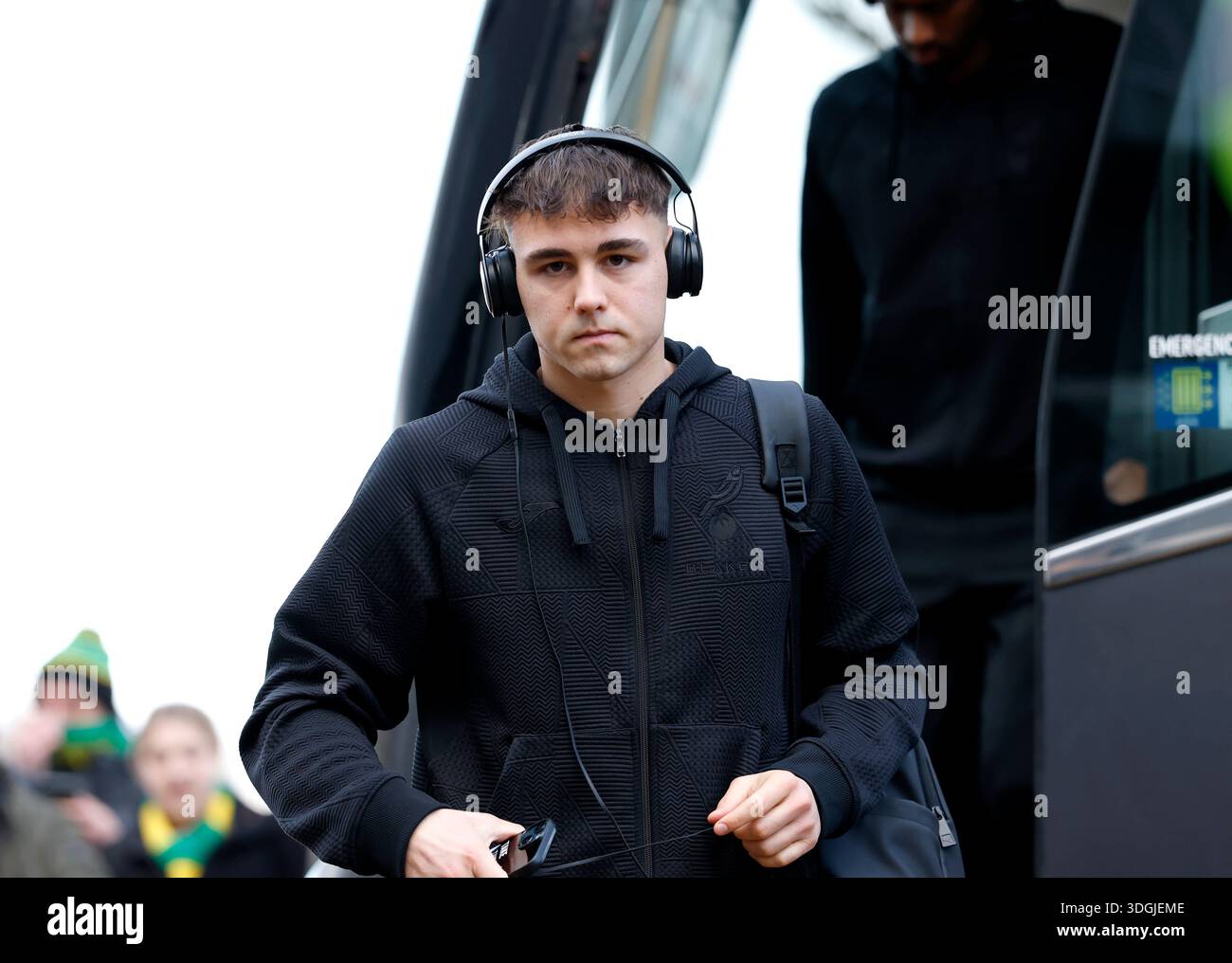 Norwich City's Matej Jurasek arrives ahead of the Sky Bet Championship ...