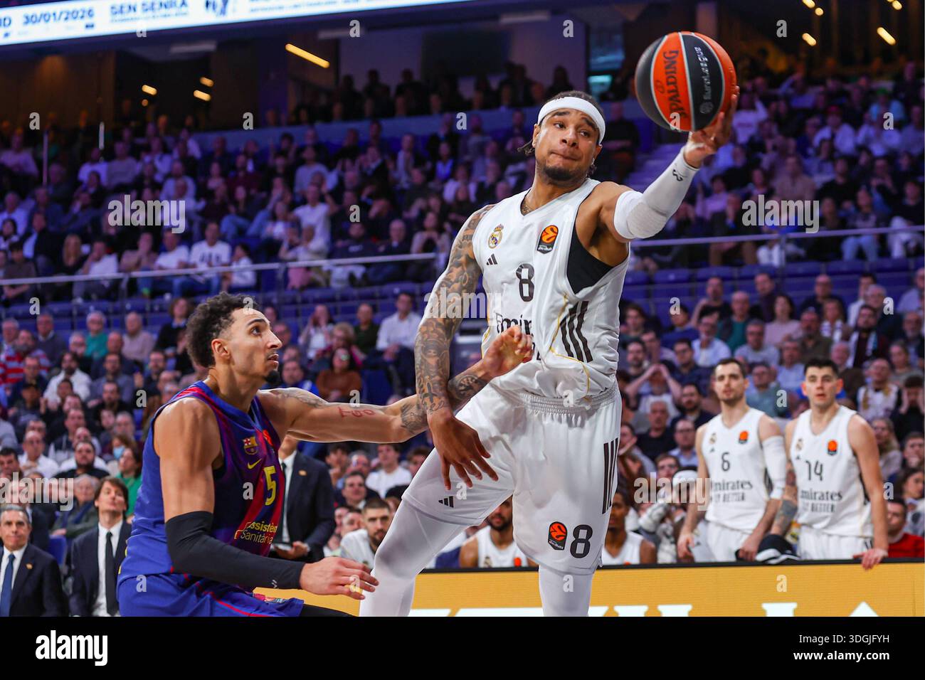 Madrid, Spain. 16th Jan, 2026. 16th January 2026; Movistar Arena ...