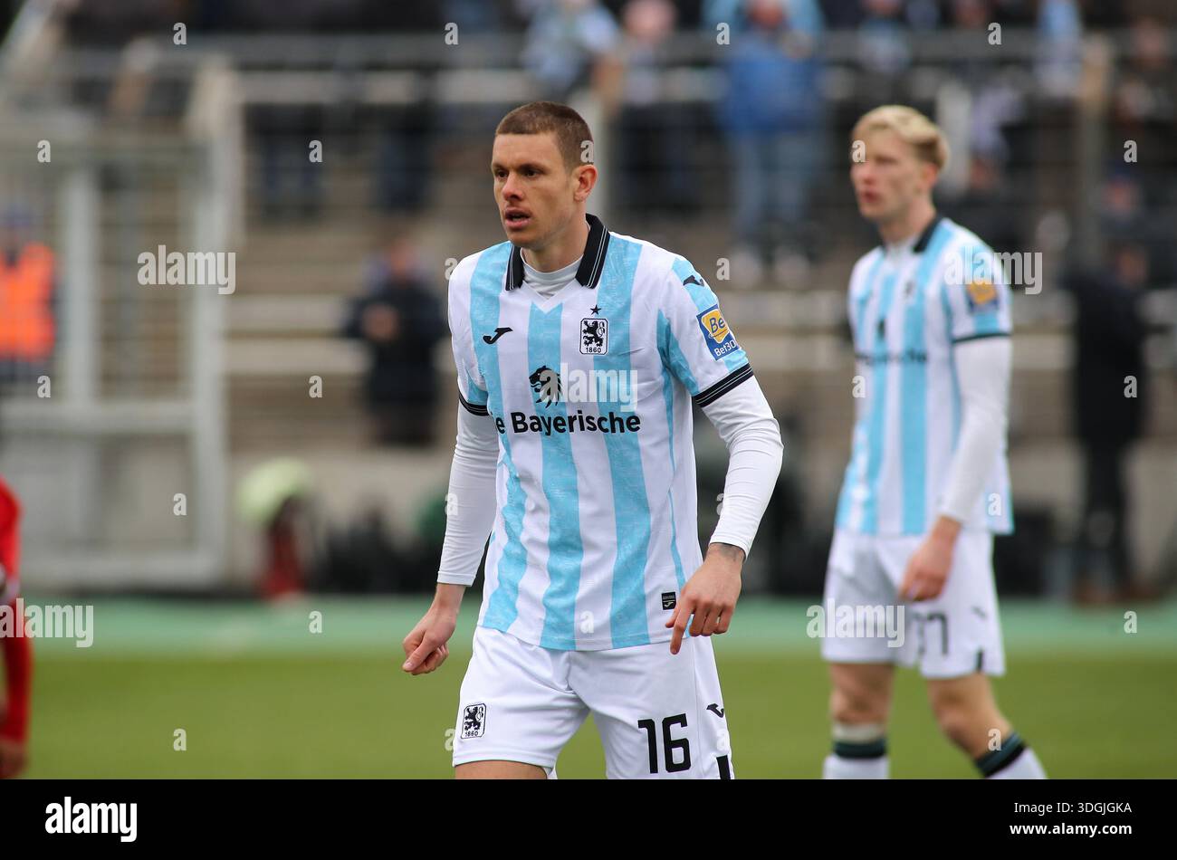Soccer, Men, 3rd League, Season 2025/2026, TSV Munich 1860 - Rot-Weiss ...