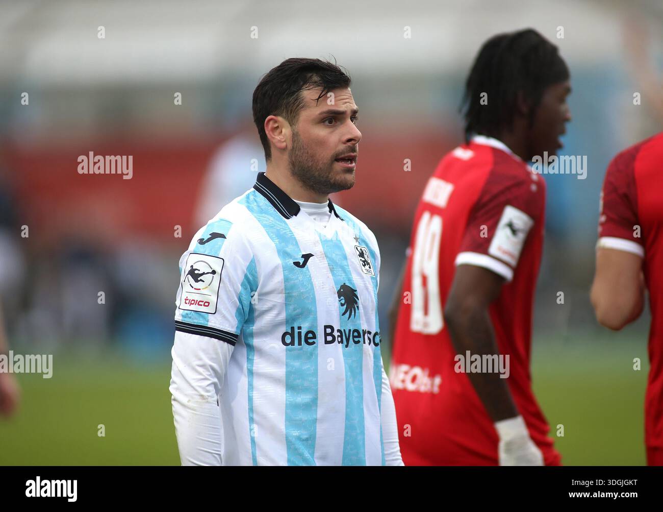 Football, Men, 3rd League, Season 2025/2026, TSV Munich 1860 - Rot ...