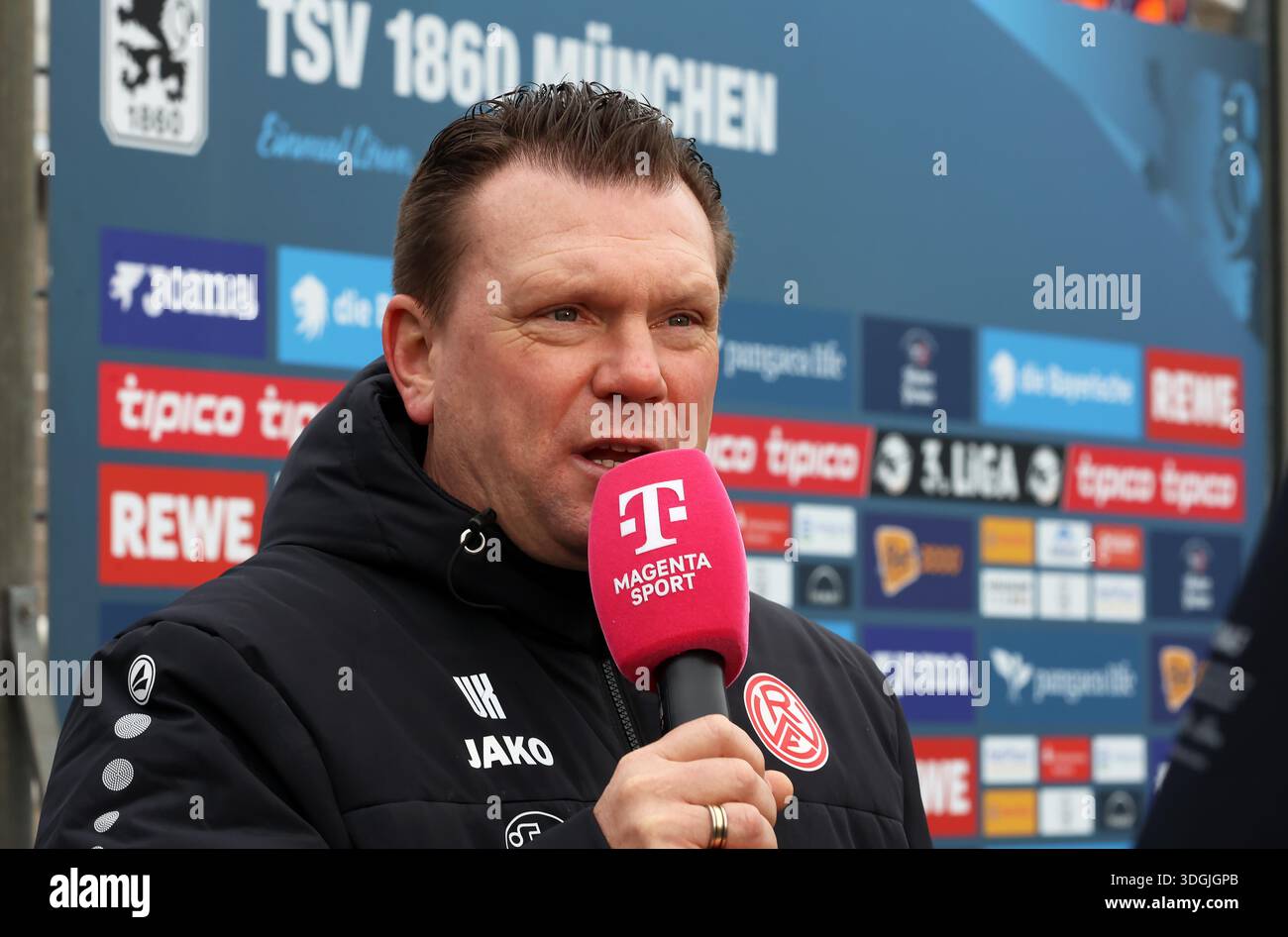 Football, Men, 3rd League, Season 2025/2026, TSV Munich 1860 - Rot ...