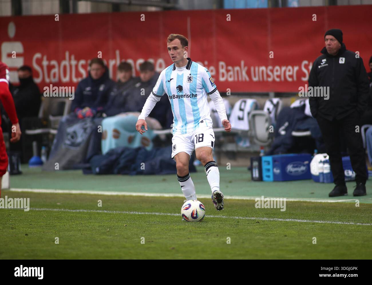 Soccer, Men, 3rd League, Season 2025/2026, TSV Munich 1860 - Rot-Weiss ...