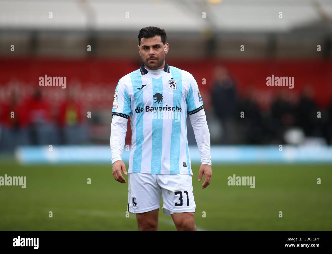 Football, Men, 3rd League, Season 2025/2026, TSV Munich 1860 - Rot ...