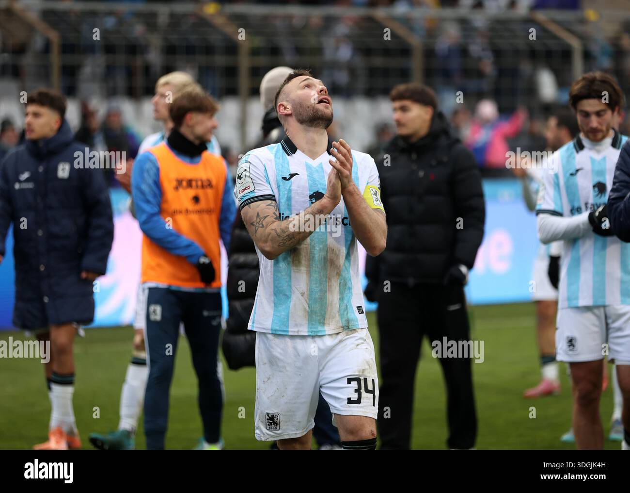Fussball, Herren, 3.Liga, Saison 2025/2026, TSV Munich 1860 - Rot-Weiss ...