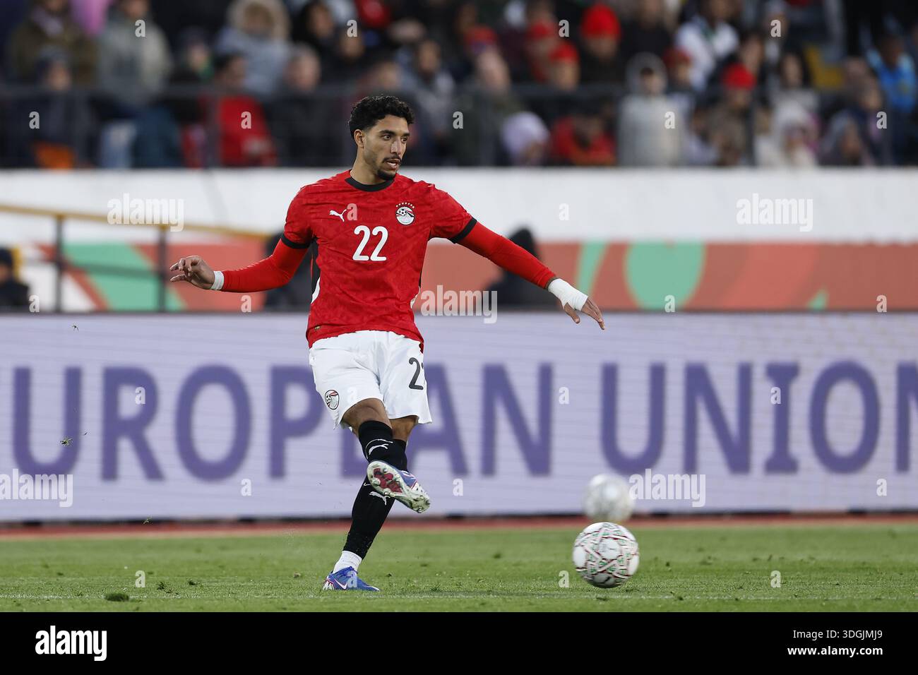 CASABLANCA - Omar Marmoush of Egypt during the Africa Cup of Nations ...
