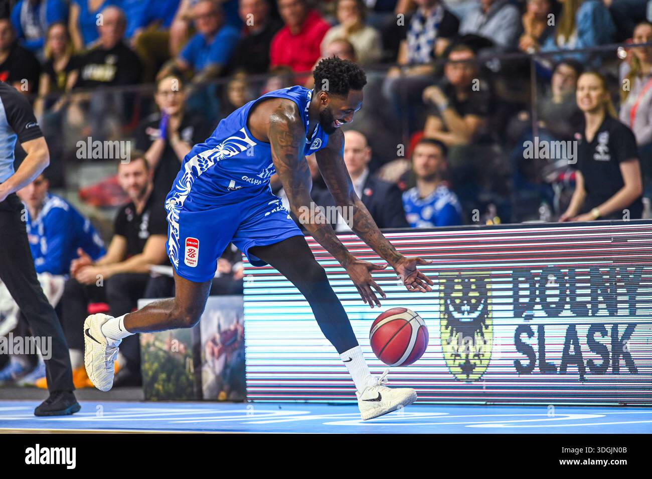 Walbrzych, Poland. 17th Jan, 2026. Walbrzych 17.01.2026Basketball Orlen ...