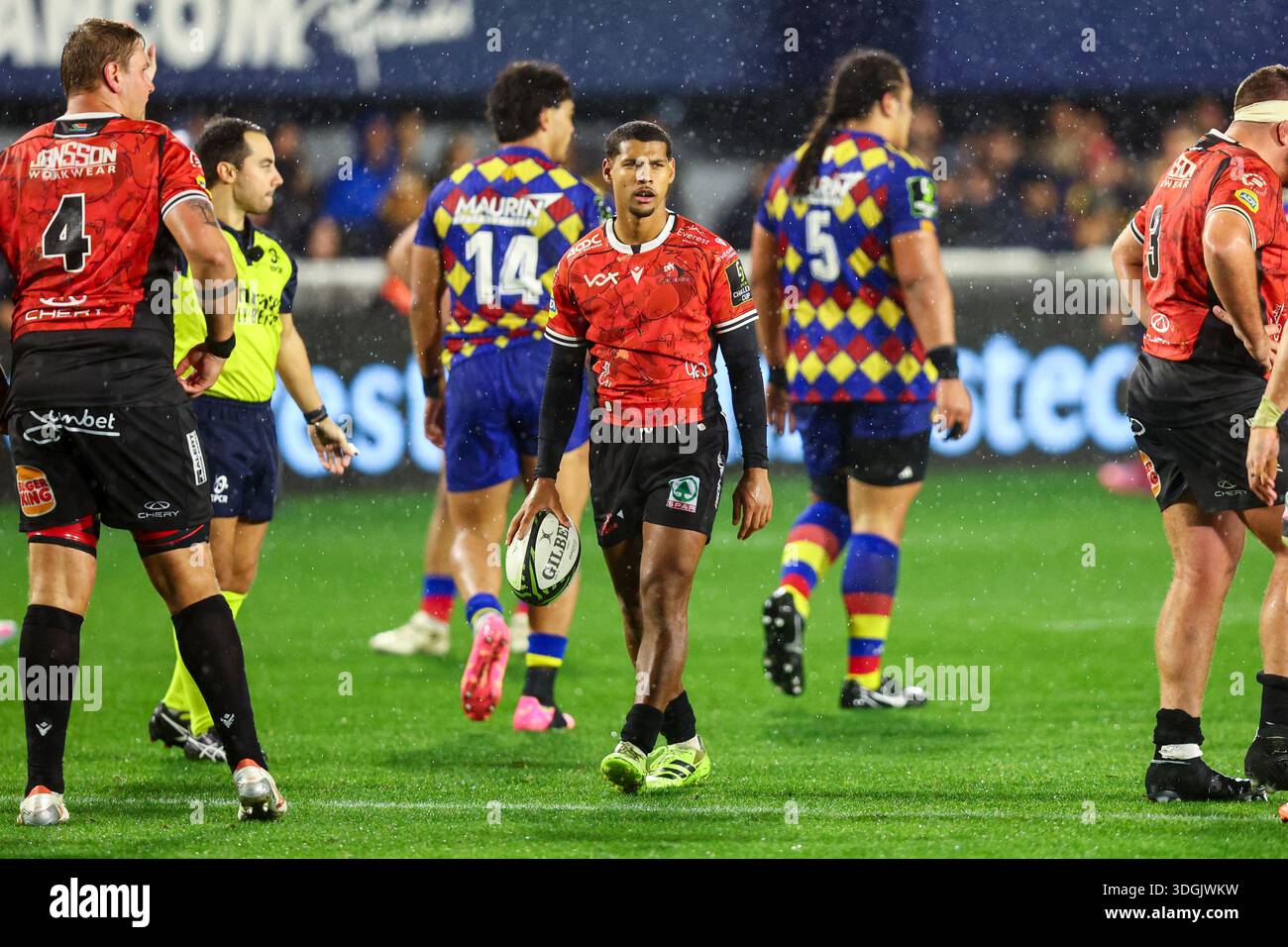 Hasseim PEAD of Lions during the EPCR Challenge Cup match between ...