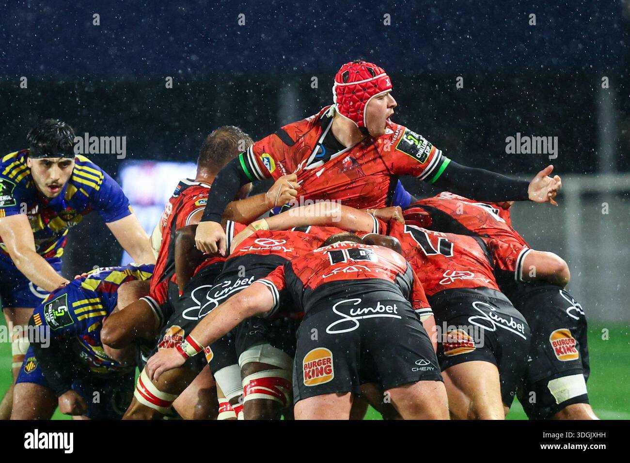 Francke HORN of Lions during the EPCR Challenge Cup match between ...