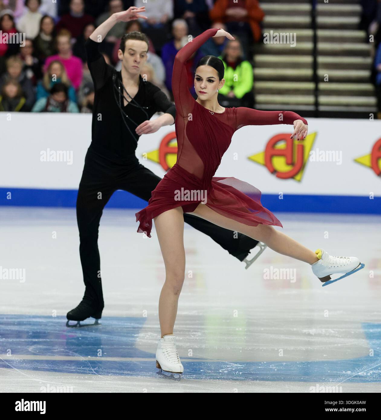 Day Four. 17th Jan, 2026. Shira Ichilov and Mikhail Nosovitskiy of ...
