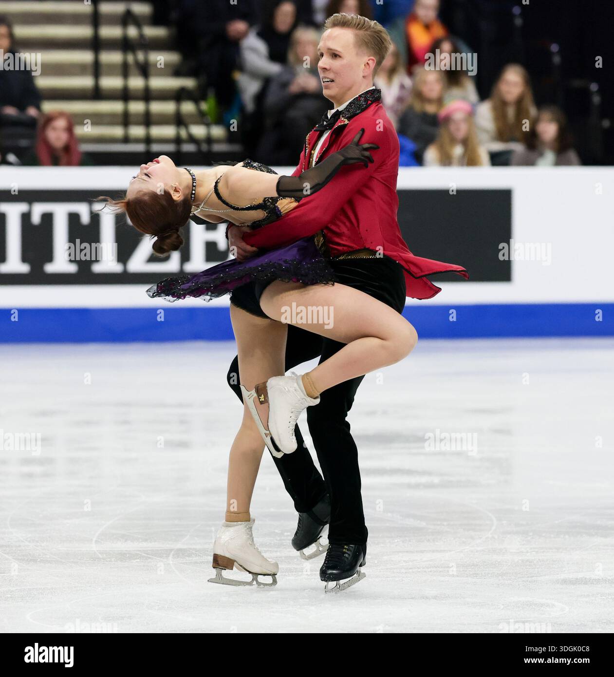 Day Four. 17th Jan, 2026. Yuka Orihara and Juho Pirinen of Finland ...