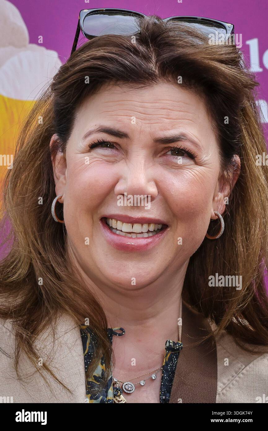 Kirsty Allsopp, TV presenter, RHS Chelsea Flower Show, London Stock ...