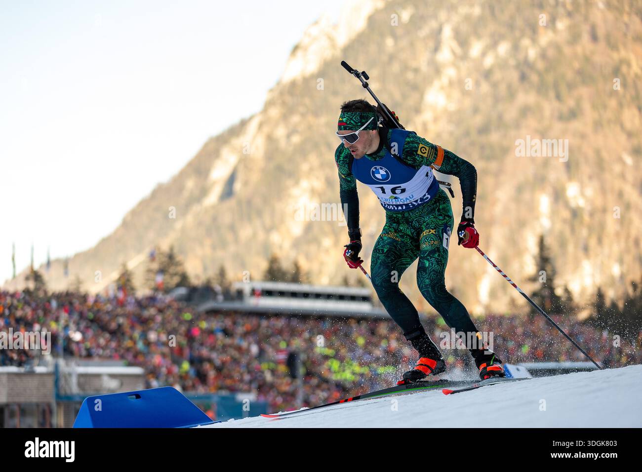 STROLIA Vytautas (LTU, 16), GER, Ruhpolding, BMW IBU World Cup Biathlon ...