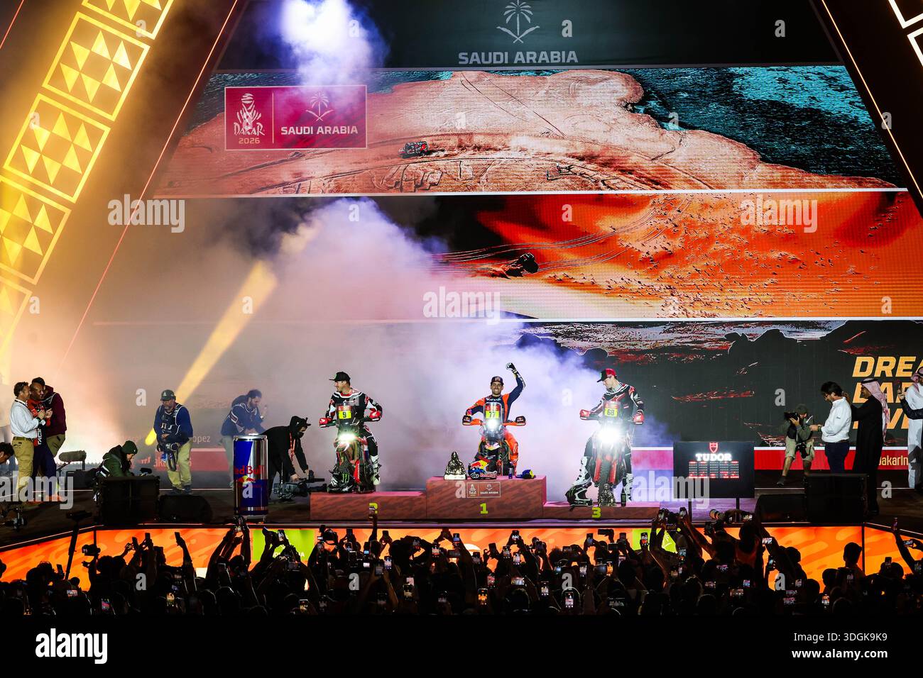77 BENAVIDES Luciano (arg), Red Bull KTM Factory Racing, KTM, Rally GP ...