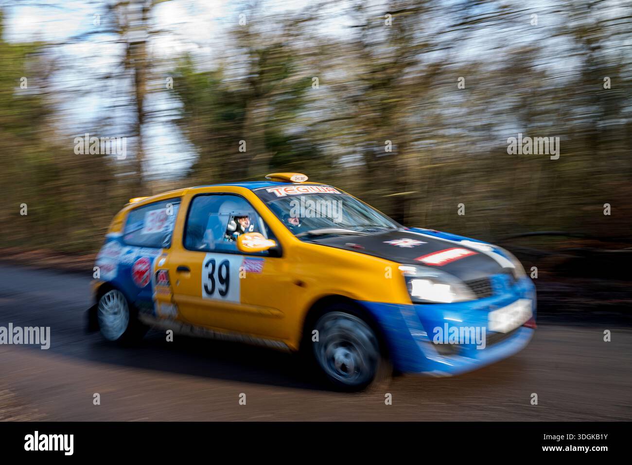 Brands Hatch, UK, 17th January, 2026, Royston Carey & Ian Barkaway In a ...
