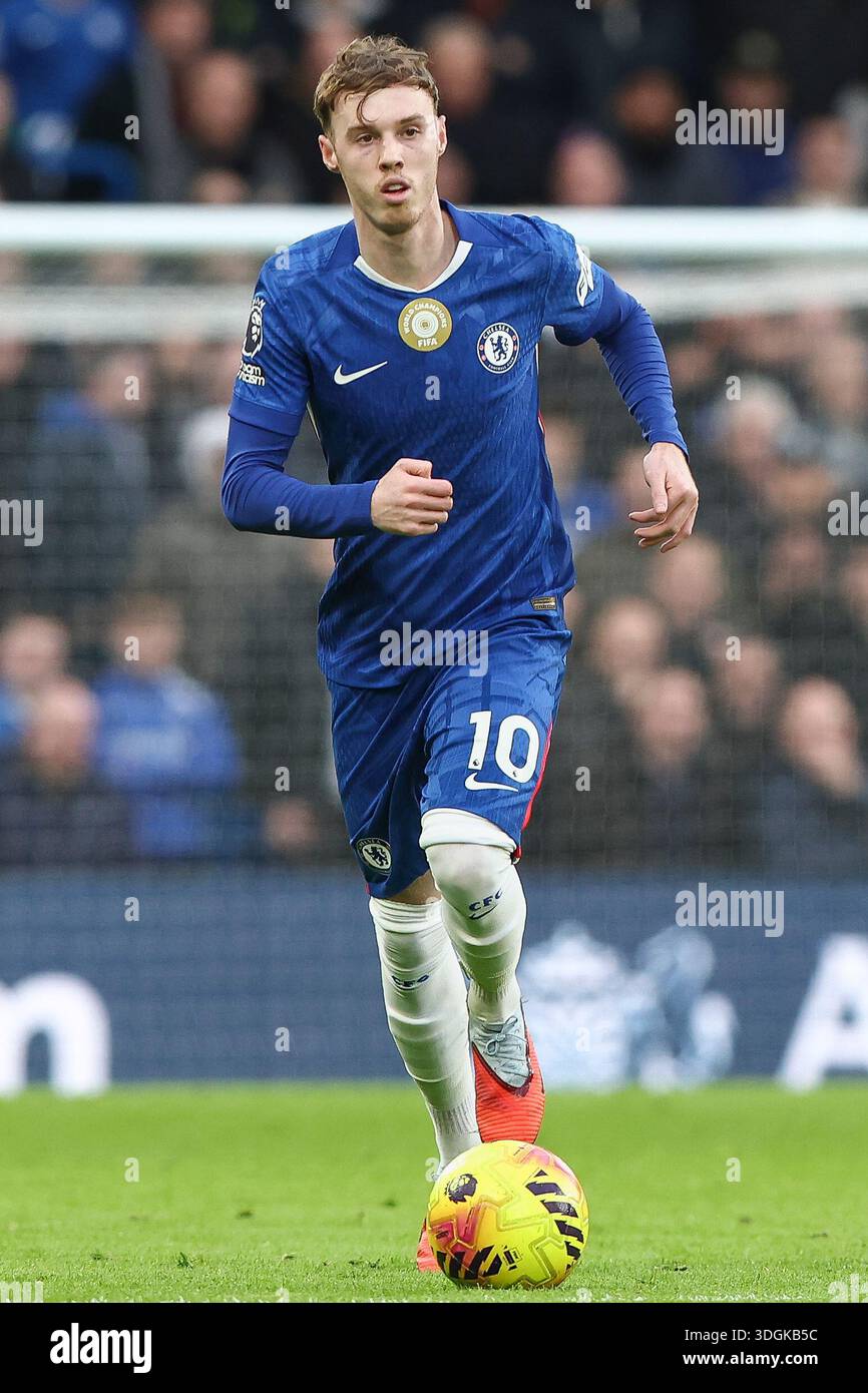 Cole Palmer of Chelsea during the Chelsea v Brentford Premier League ...