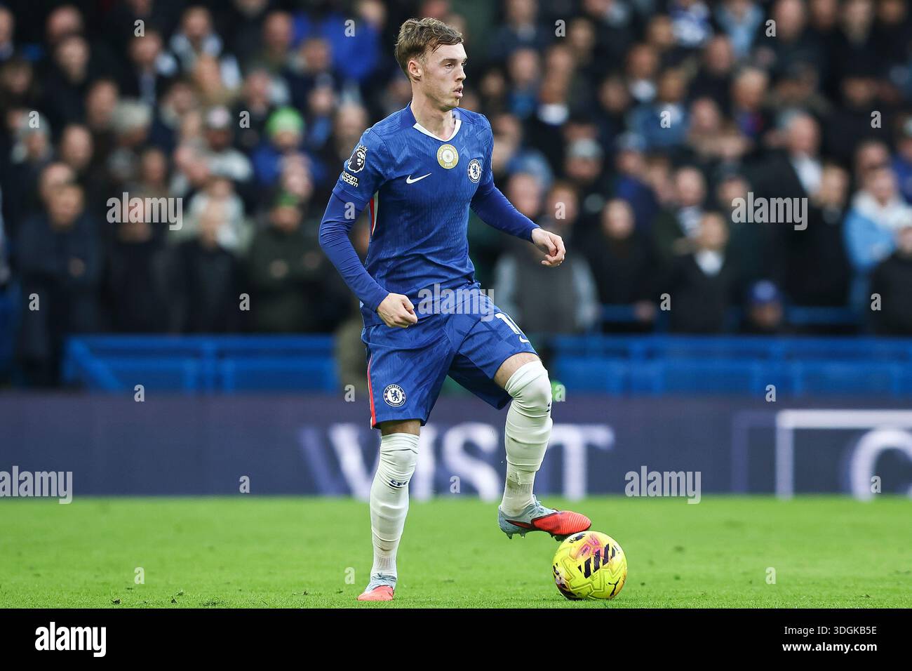Cole Palmer of Chelsea during the Chelsea v Brentford Premier League ...
