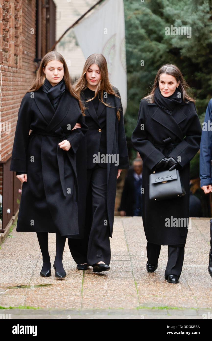 Madrid, Spain. 17th Jan, 2026. King Felipe VI and Queen Letizia of ...