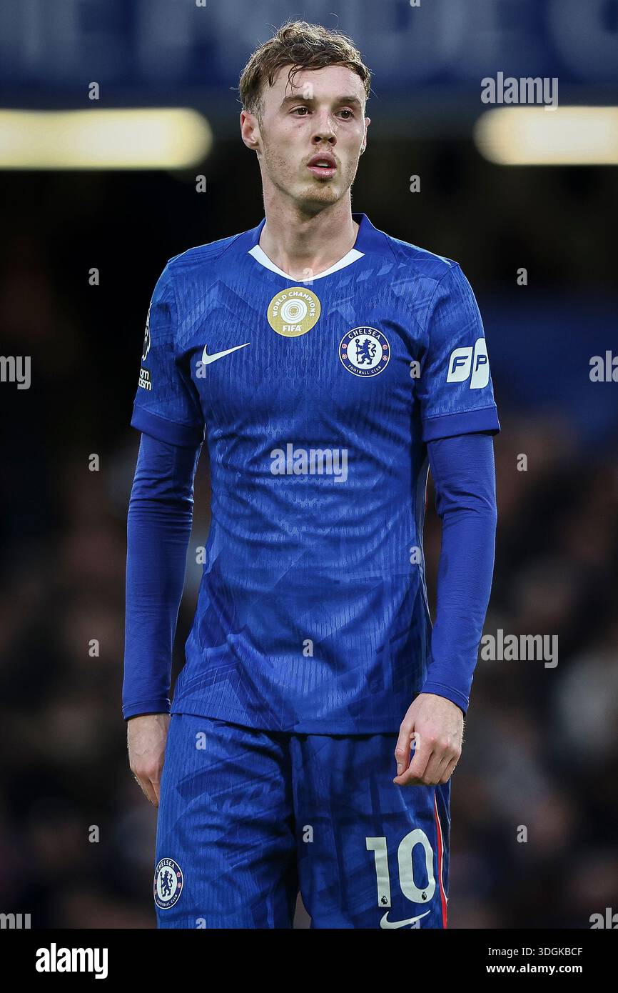 Cole Palmer of Chelsea during the Chelsea v Brentford Premier League ...