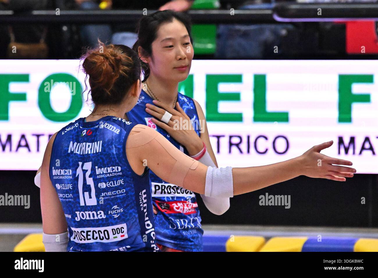 Treviso, Italy. 17th Jan, 2026. Ting Zhu ( Prosecco DOC Imoco ...