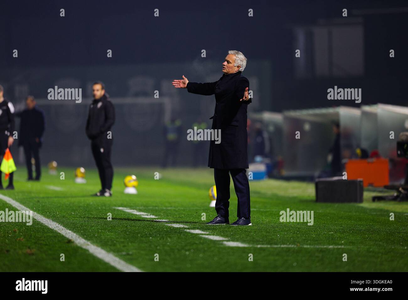 Vila Do Conde, Porto, Portugal. 17th Jan, 2026. Jose Mourinho Coach of ...