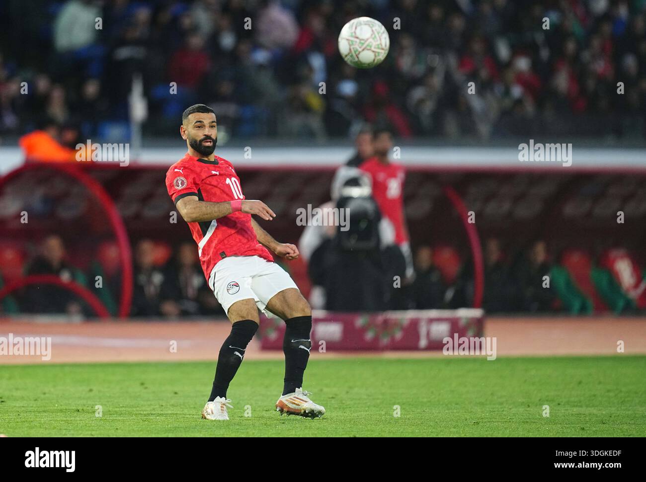 January 17 2026: Mohamed Salah Mahrous Ghaly of Egypt looks on during a ...