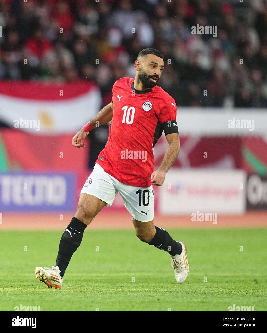 January 17 2026: Mohamed Salah Mahrous Ghaly of Egypt looks on during a ...