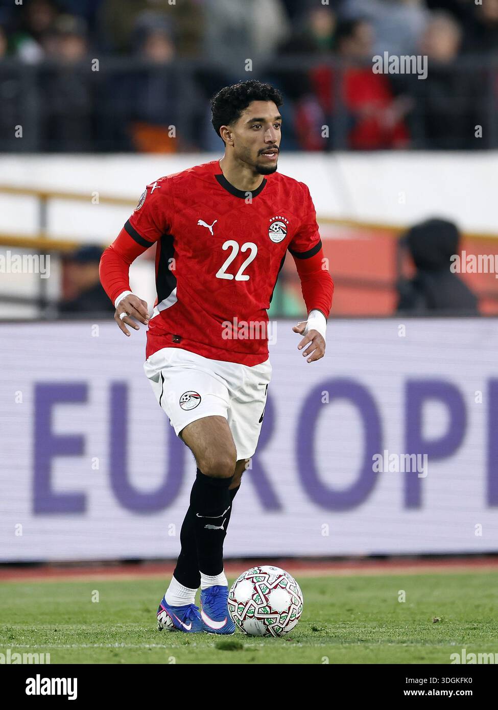 CASABLANCA - Omar Marmoush of Egypt during the Africa Cup of Nations ...