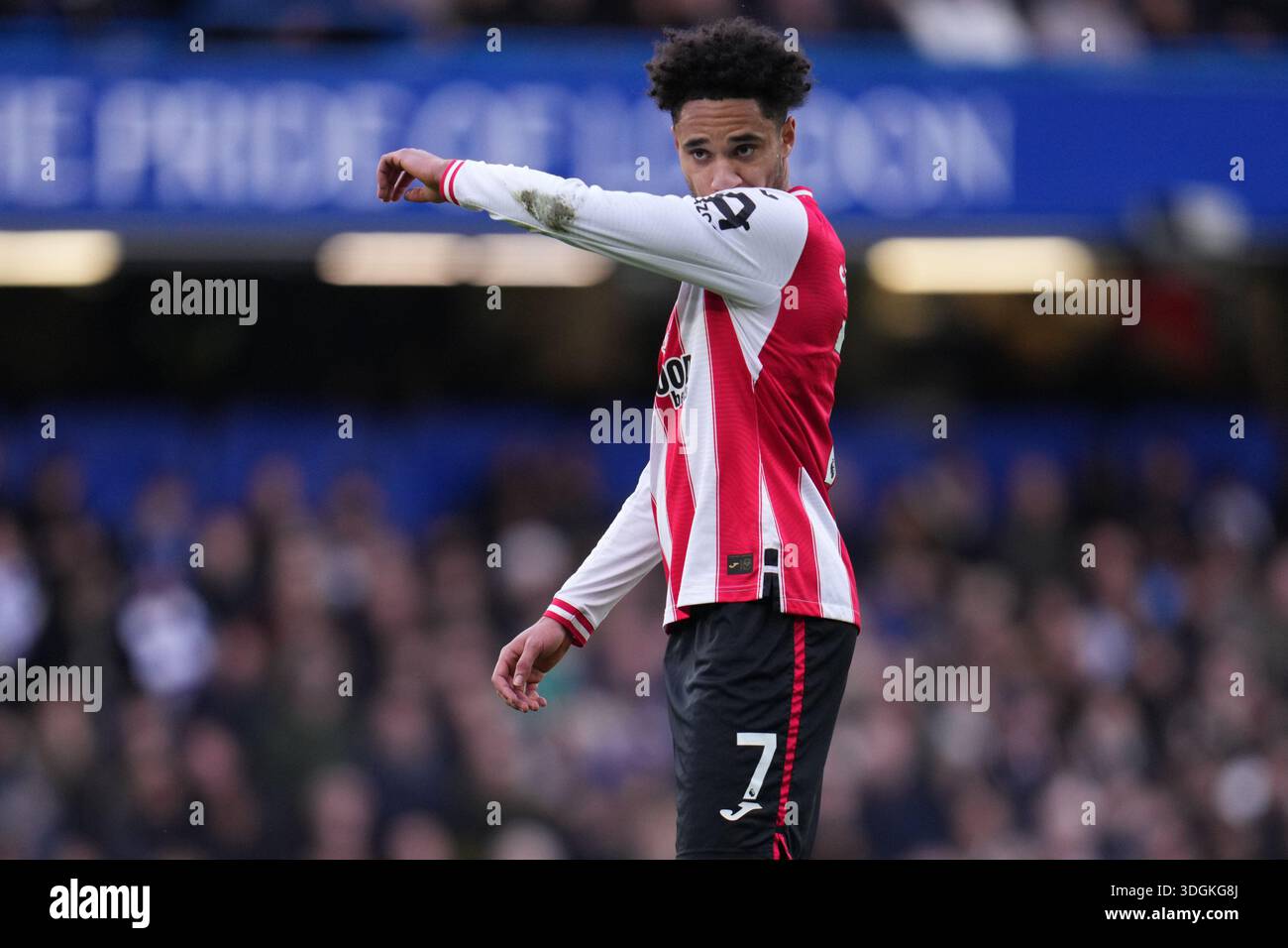 Kevin Schade of Brentford during the Premier League match Chelsea vs ...