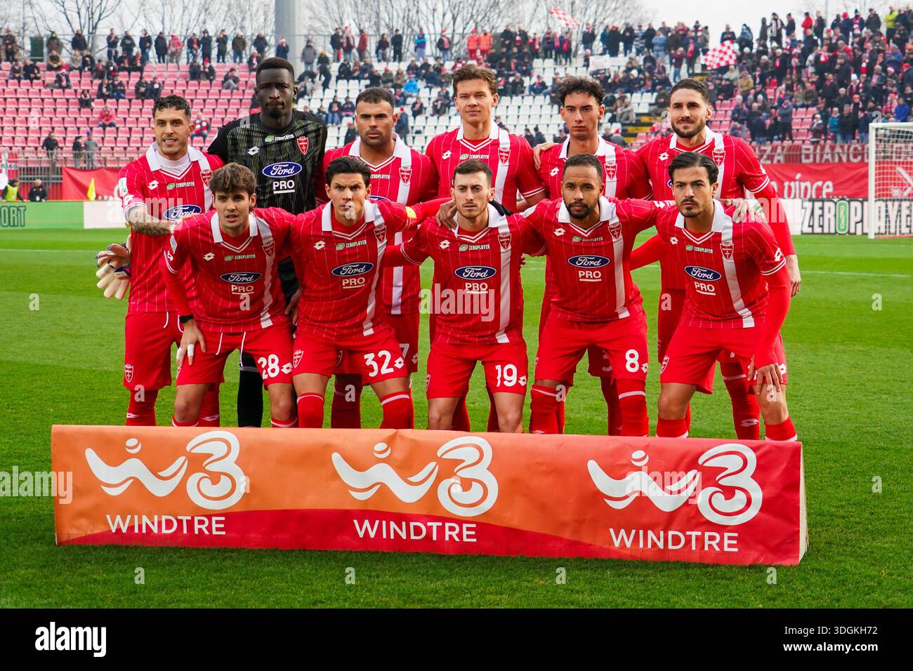 Monza, Italy. 17/01/26. Team of AC Monza, during AC Monza against ...