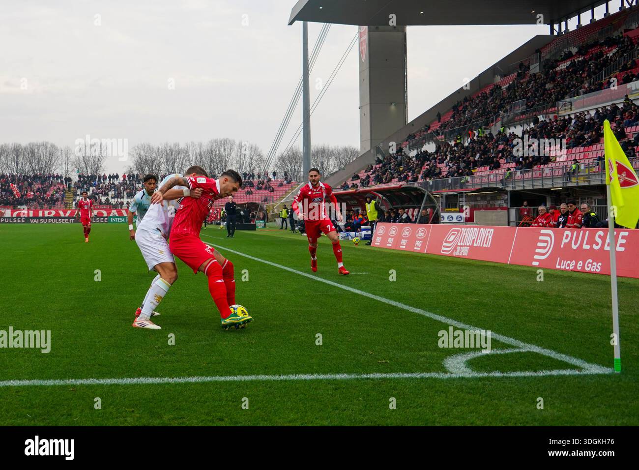 Monza, Italy. 17/01/26. Dany Mota Carvalho, during AC Monza against ...