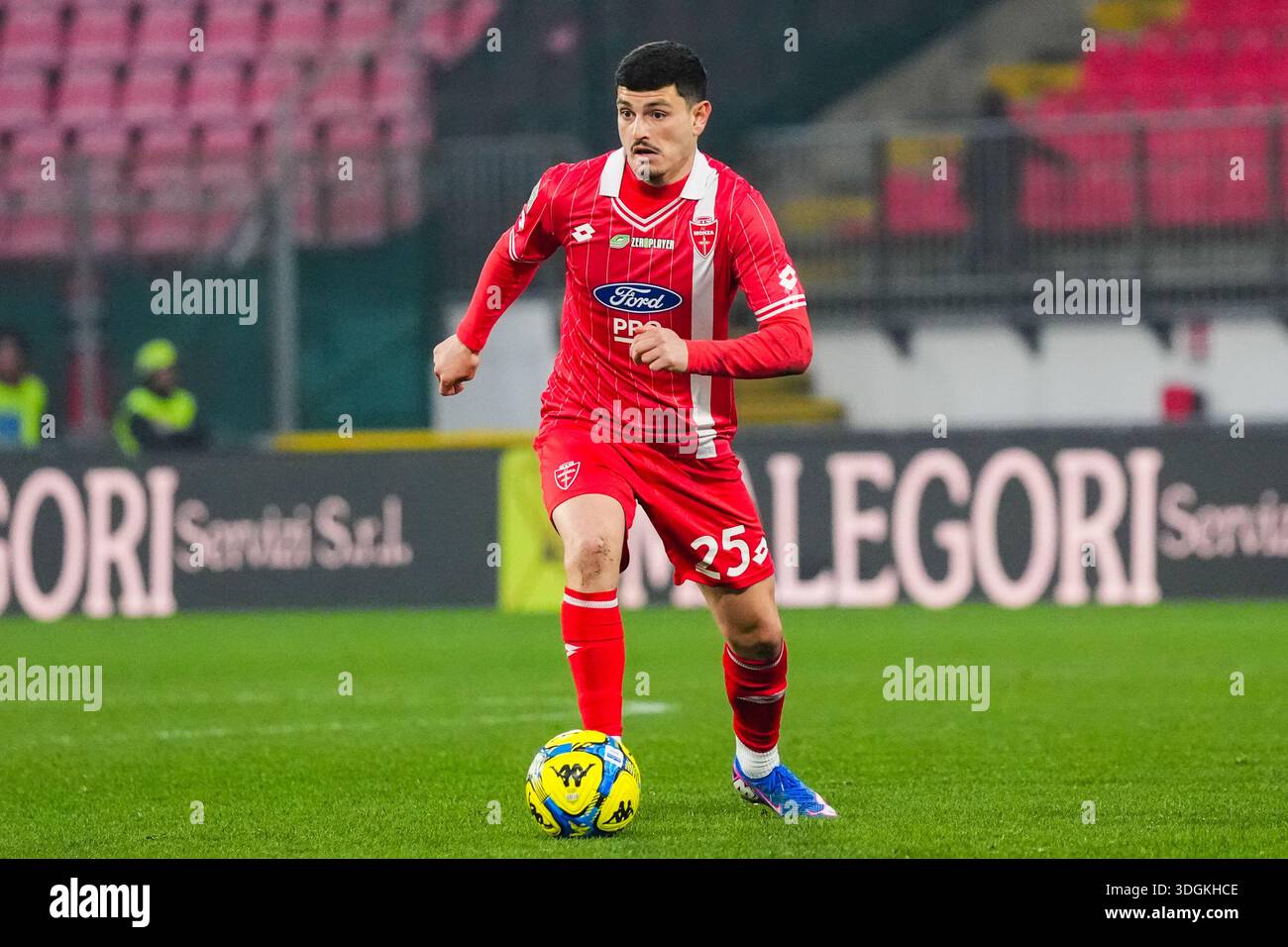 Monza, Italy. 17/01/26. Agustín Alvarez Martinez, during AC Monza ...