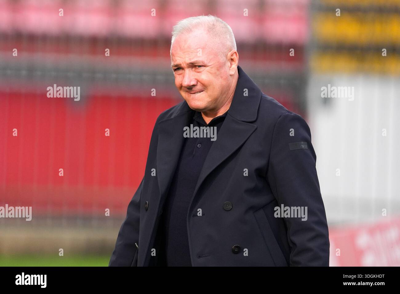 Monza, Italy. 17/01/26. Massimiliano Alvini, head coach of Frosinone ...