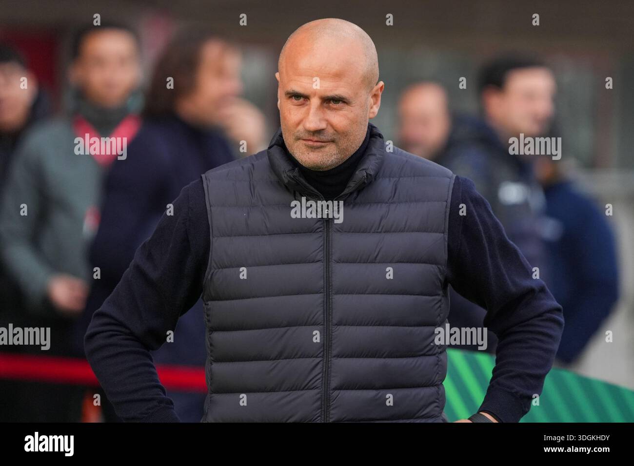 Monza, Italy. 17/01/26. Paolo Bianco, head coach of AC Monza, during AC ...