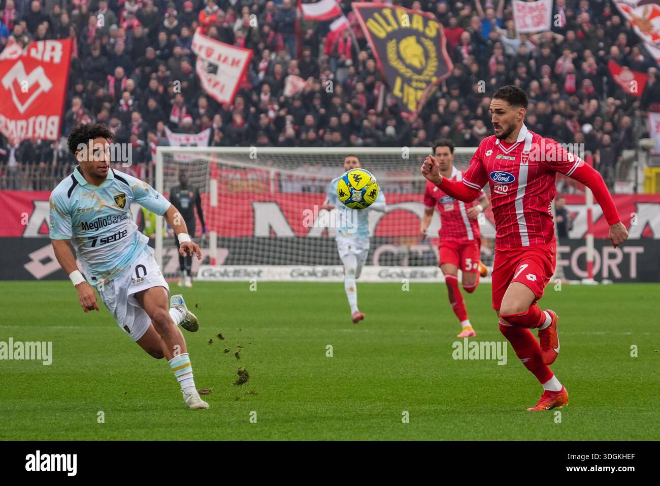 Monza, Italy. 17/01/26. Paulo Azzi, during AC Monza against Frosinone ...