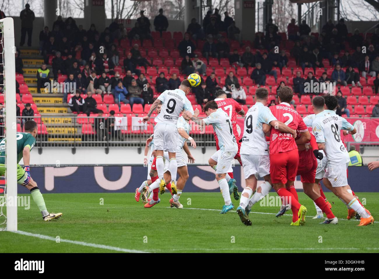 Monza, Italy. 17/01/26. Antonio Raimondo, during AC Monza against ...
