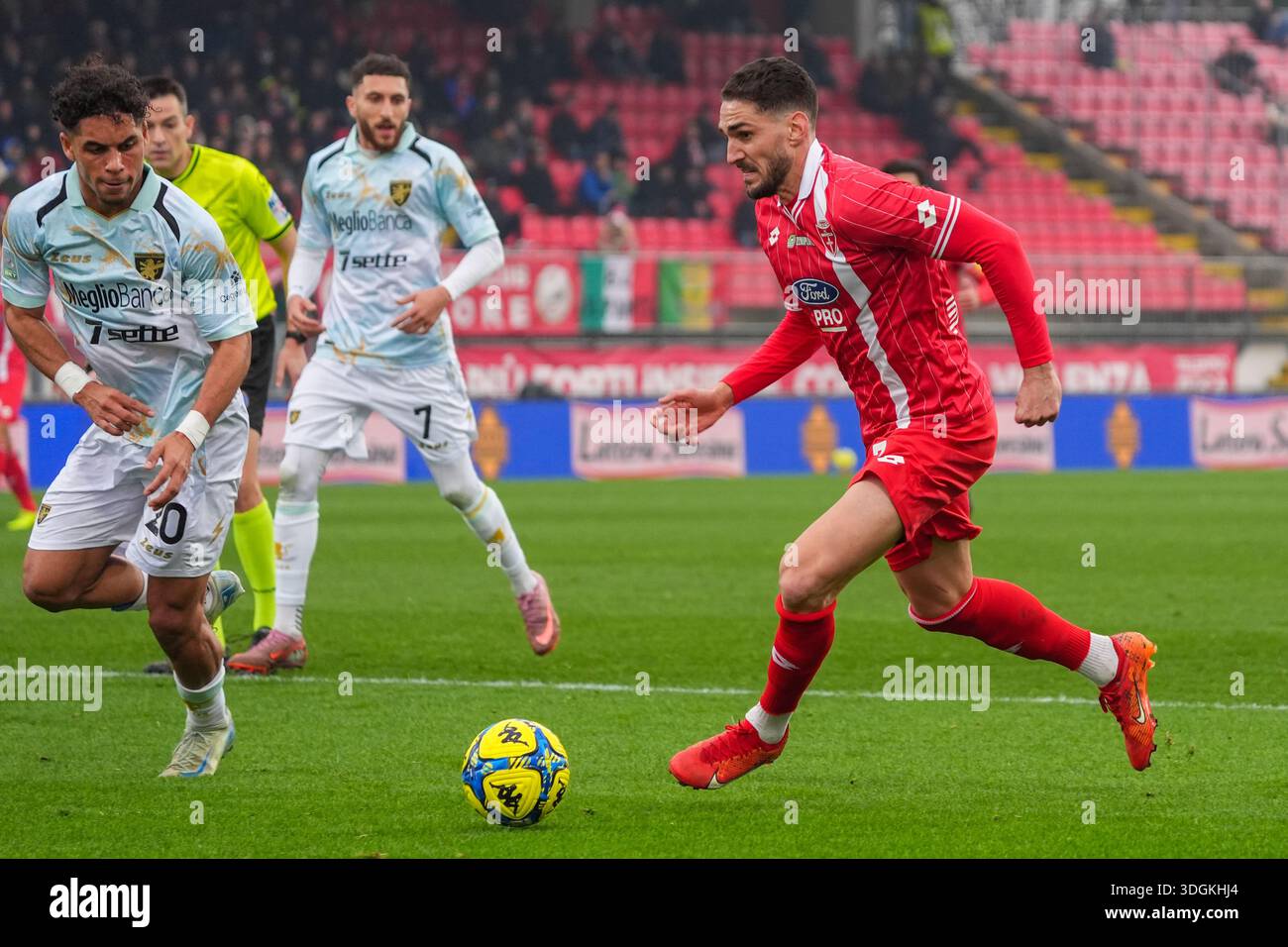 Monza, Italy. 17/01/26. Paulo Azzi, during AC Monza against Frosinone ...