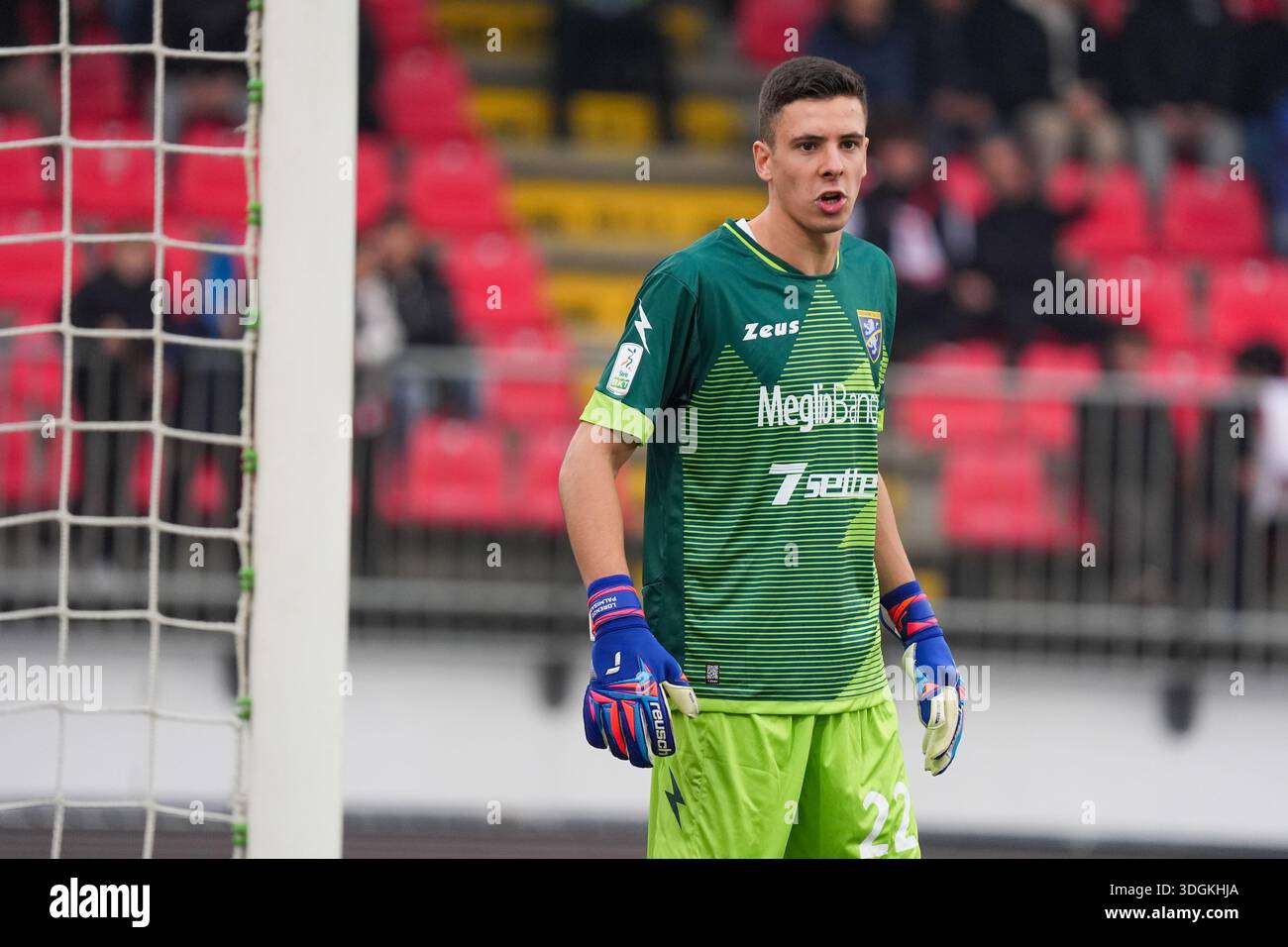 Monza, Italy. 17/01/26. Lorenzo Palmisani, during AC Monza against ...
