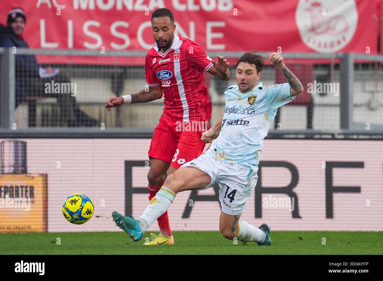 Monza, Italy. 17/01/26. Azevedo Hernani, during AC Monza against ...