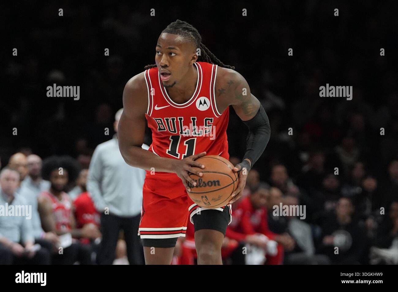 Chicago Bulls' Ayo Dosunmu (11) during the first half of an NBA ...