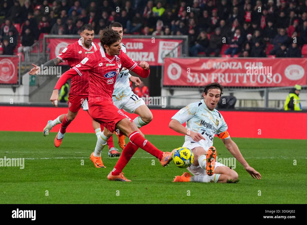 Monza, Italy. 17/01/26. Andrea Colpani, during AC Monza against ...