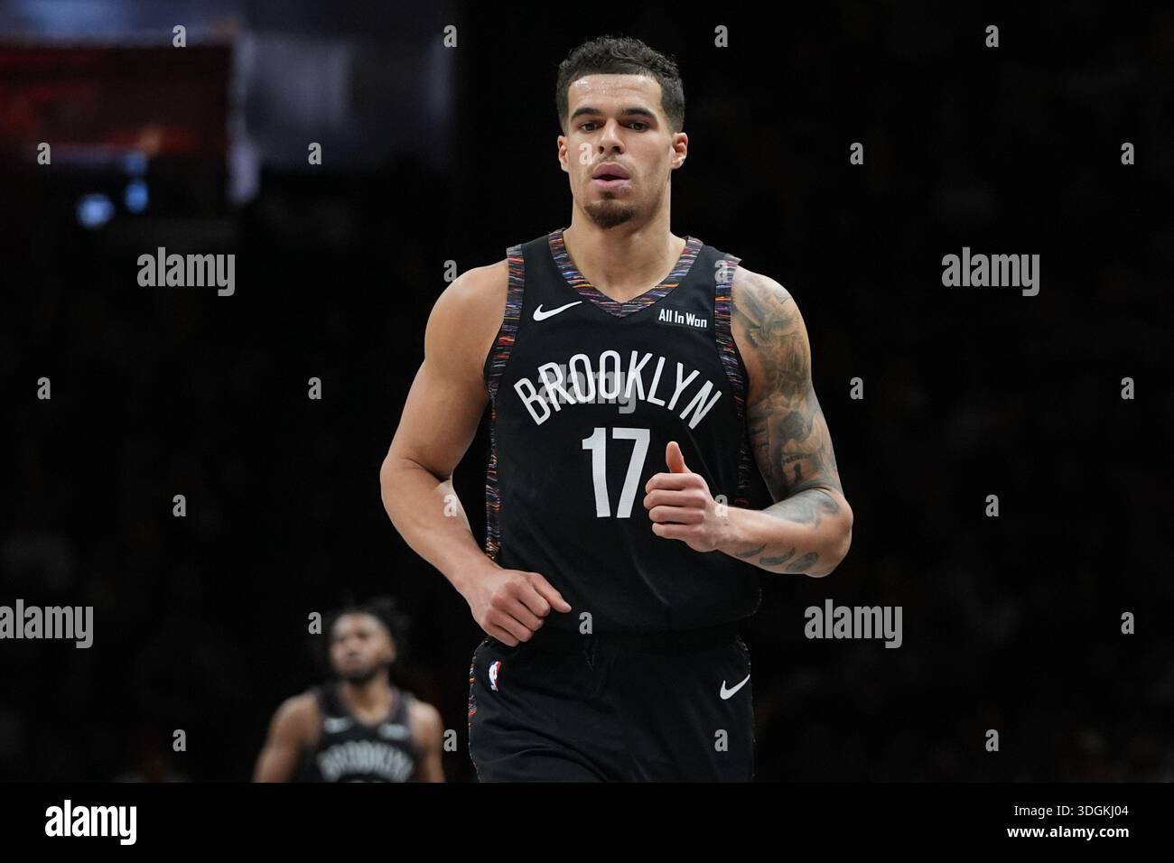 Brooklyn Nets' Michael Porter Jr. (17) during the second half of an NBA ...