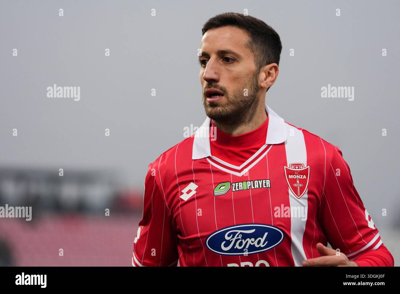 Monza, Italy. 17/01/26. Patrick Ciurria, during AC Monza against ...
